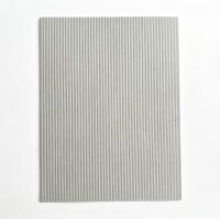 China 125g/m² Flame Retardant Wood Pulp Separator Paper with Vertical Corrugated Structure for Air Filters for sale