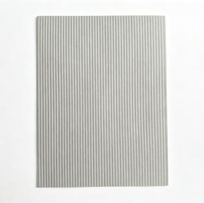 China 125g/m² Flame Retardant Wood Pulp Separator Paper with Vertical Corrugated Structure for Air Filters for sale