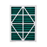 China Eco-Friendly Pleated HVAC Air Filter with Customized Size for Intercepting Dust in Commercial Ventilation for sale
