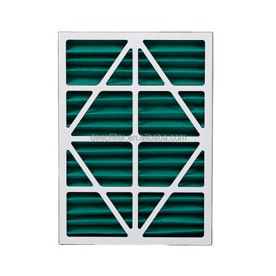 China Eco-Friendly Pleated HVAC Air Filter with Customized Size for Intercepting Dust in Commercial Ventilation for sale