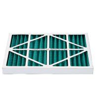 China Eco-Friendly Pleated HVAC Air Filter with Customized Size for Intercepting Dust in Commercial Ventilation for sale