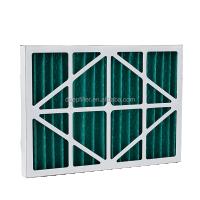 China Eco-Friendly Pleated HVAC Air Filter with Customized Size for Intercepting Dust in Commercial Ventilation for sale