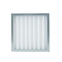 China MERV 8 11 13 Pleated Air Filter with Aluminum Alloy Frame and Customizable Size for HVAC Systems for sale