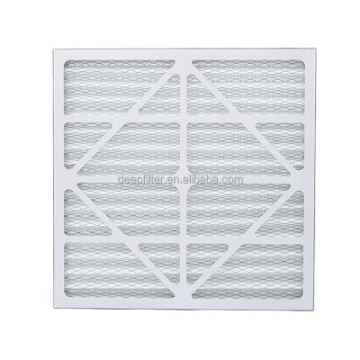 China MERV 8 Pleated Air Filter with Customizable Size and Eco-Friendly Design for HVAC and Pre Filter Applications for sale