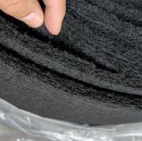 China Activated Carbon Fiber Cotton Filter Media Roll ACF Filter Fabric For Odor Removal for sale