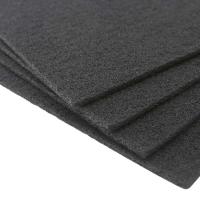 China Activated Carbon Fiber Cotton Filter Media Roll ACF Filter Fabric For Odor Removal for sale