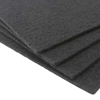 China Activated Carbon Fiber Cotton Filter Media Roll ACF Filter Fabric For Odor Removal for sale