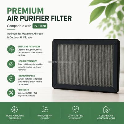 China DF MERV 11/13 HEPA Filter with Activated Carbon for HVAC Systems - Eco-Friendly Air Purifier Filter for sale