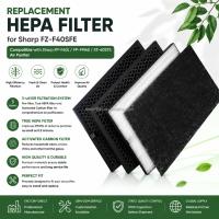 China Replacement HEPA+Activated Carbon Air Purifier Filter with Customized Size for PM2.5 Removal for sale