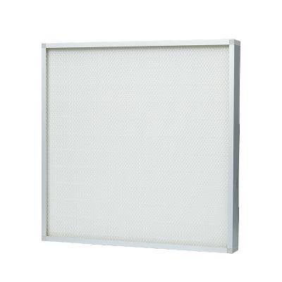 China Customized sie H13/H14 HEPA Filter with Aluminum Frame for Cleanroom Air Purification for sale