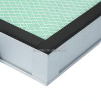 China Customized Size H13/H14 Grade True HEPA Filter with Aluminum Frame for Cleanroom Air Flow for sale