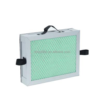 China Customized Size H13/H14 Grade True HEPA Filter with Aluminum Frame for Cleanroom Air Flow for sale