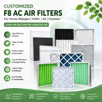 China Customized Size Eco-Friendly High Permeability HEPA Filter for Air Purifier and HVAC Systems for sale