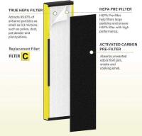 China True HEPA Activated Carbon Air Purifier Filter Replacement Eco-Friendly for FLT5000 for sale