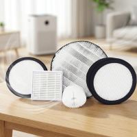 China Customized Size Eco-Friendly High Permeability HEPA Filter Replacement Air Purifier Filter for sale