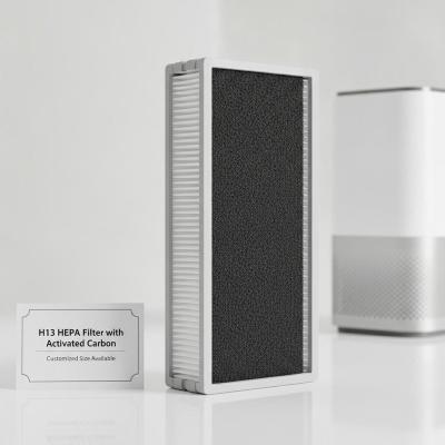 China H13 HEPA Filter with Activated Carbon for Air Purifiers - Customized Size Available for sale