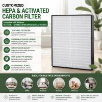China Eco-Friendly Activated Carbon Filter with High Permeability and Strong Compatibility for Whispure Air Purifiers for sale