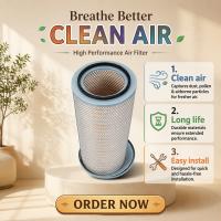 China Eco-Friendly HEPA Air Purifier Filter with High Permeability and Strong Compatibility for Kenworth T600/T800/W900S for sale