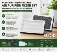 China High Permeability Eco-Friendly Activated Carbon Air Purifier Filter Compatible with MA25 Models for sale