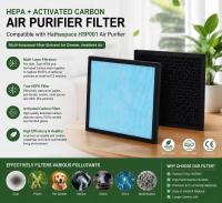 China HEPA Filter with Activated Carbon for Hathaspace HSP001 - 99.97% Efficiency & 0.3 Micron Particle Interception for sale