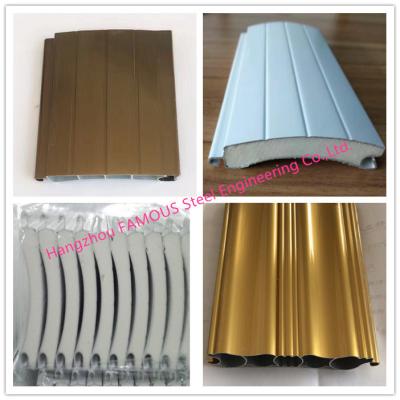 China Aluminum Insulated Electric Rolling Shutter Doors With Customized Color For Carport Use for sale