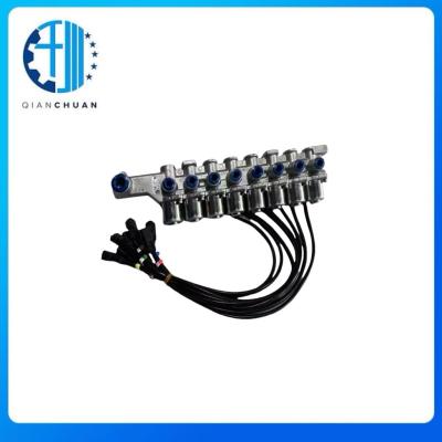 China PC800-8 Solenoid Valve Group 209-60-41310 2096041310 For Komatsu Excavator Part for sale