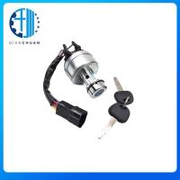 China Ignition Starter Switch With Keys A241200001217 for Sany SY135 SY215-8 SY235 SY365 Excavator Parts for sale