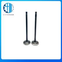 China Intake Valve 6150-42-4110 Exhaust Valve 6150-42-4210 For Komatsu  PC400-8 Excavator Parts for sale