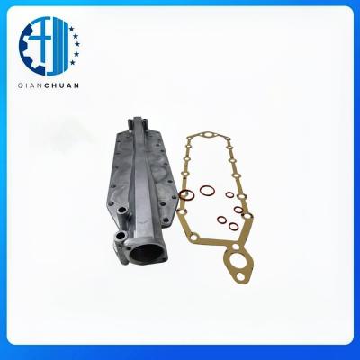 China 6150-61-2124 Oil Cooler Cover For Komatsu 6D125 Engine PC400-8 Excavator for sale
