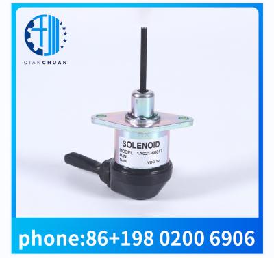 China 12V Stop Solenoid 1A021-60017 Fits For Kubota V2003 Agriculture Machinery Parts for sale
