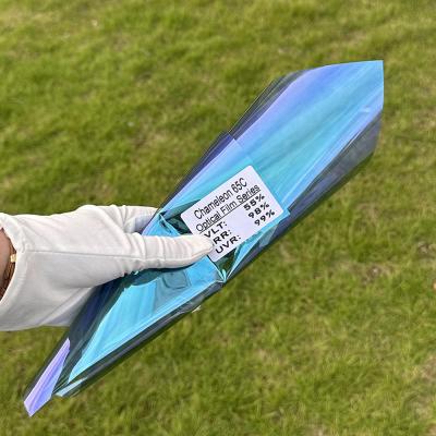 China 55% VLT Color Shifting Chameleon Window Film with 99% UV Rejection for Car Solar Protection for sale