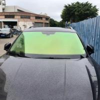 China NASIDO Chameleon gold Magic Tint IRR 97% Removable Windshield Film For Car for sale