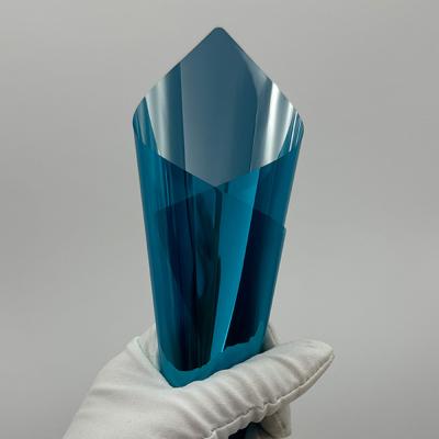 China 2 Mil Thickness Light Blue Silver Building Window Film with 4 Year Warranty and 15.9% VLT for sale