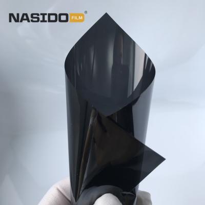 China Deep Black Infrared Proof Carbon Window Tint with Imported Glue for Superior UV Protection for sale
