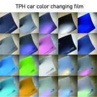 China 7.5 Mil Thickness Self Healing Anti Scratch Color Wrap Film for Automotive Paint Protection for sale
