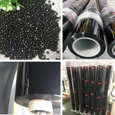 China High Stretchable Black PPF Film Thermal Insulation Black Paint Protection Film TPU-BLACK for sale