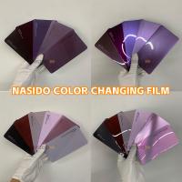 China Car Color Changing Film Nasido Pink Purple Color TPU PPF Self-healing Car Wrap Film for sale