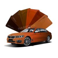 China NASIDO Anti Scratch Yellow Orange TPU Color Wrap Film 5 Years Warranty for sale