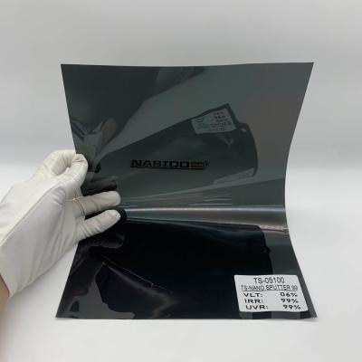 China NASIDO Automotive UV Tinted Window Film IRR 99% Nano-Ceramic Film Solar Insulation  Window Film for sale
