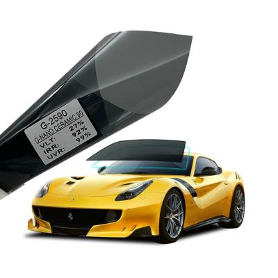 China G-2590 Car Window Nano Ceramic Film Black Tint Privacy Protection for sale