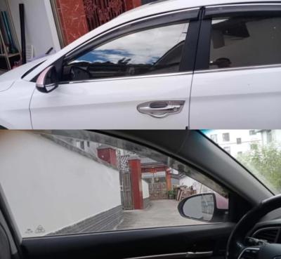 China NASIDO MS20 Bright Black Metallic Film Car Window Tint 90%IRR UV Blocking for sale