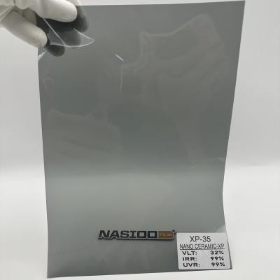 China NASIDO XP-35 Deep Black 2HD Nano Ceramics Film Auto Windscreen Tint 1.52*30m for sale