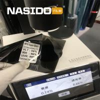 China NASIDO Super Black Nano Ceramic Film with PET80%+Glue Imported20% for Anti-Yellowing Car Window Solar Film for sale