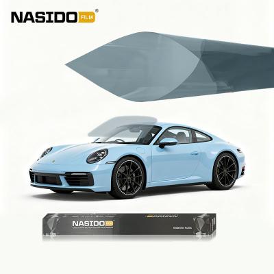 China 2HD MS70 Green Tint Film Metal Sputtering Car Window Film UV Rejection for sale