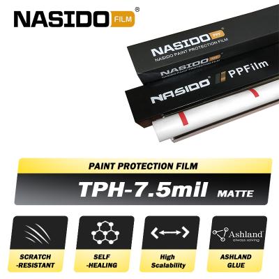 China Nasido 7.5mil Matte No Yellowing TPU PPF Film for Car Paint Protection for sale