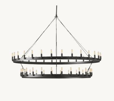 China Dimmable Black Vintage Ceiling Light 63