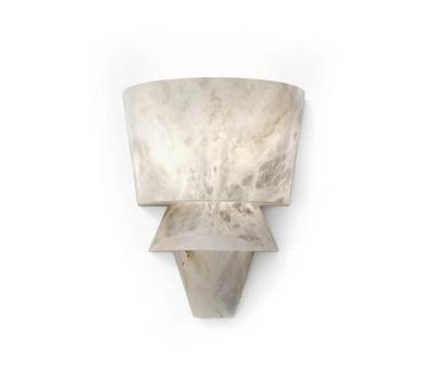 China Dimmable Alabaster Wall Light 100V - 277V Wall Sconces For Hallway for sale