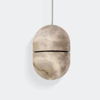 China 4W Alabaster Pendant Lamp 100V - 277V Modern Kitchen Pendant Light for sale