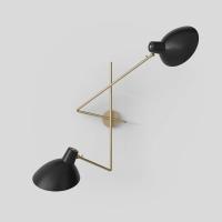 China Modern Novel Design Factory Custom Cinquanta Twin Reading Wall Lamp for sale