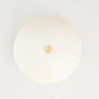 China Marble Wall Lamp Living Room Modern Lyra Sconce Luxury Round Marble Indoor Wall Lamp Stone Wall Light for sale
